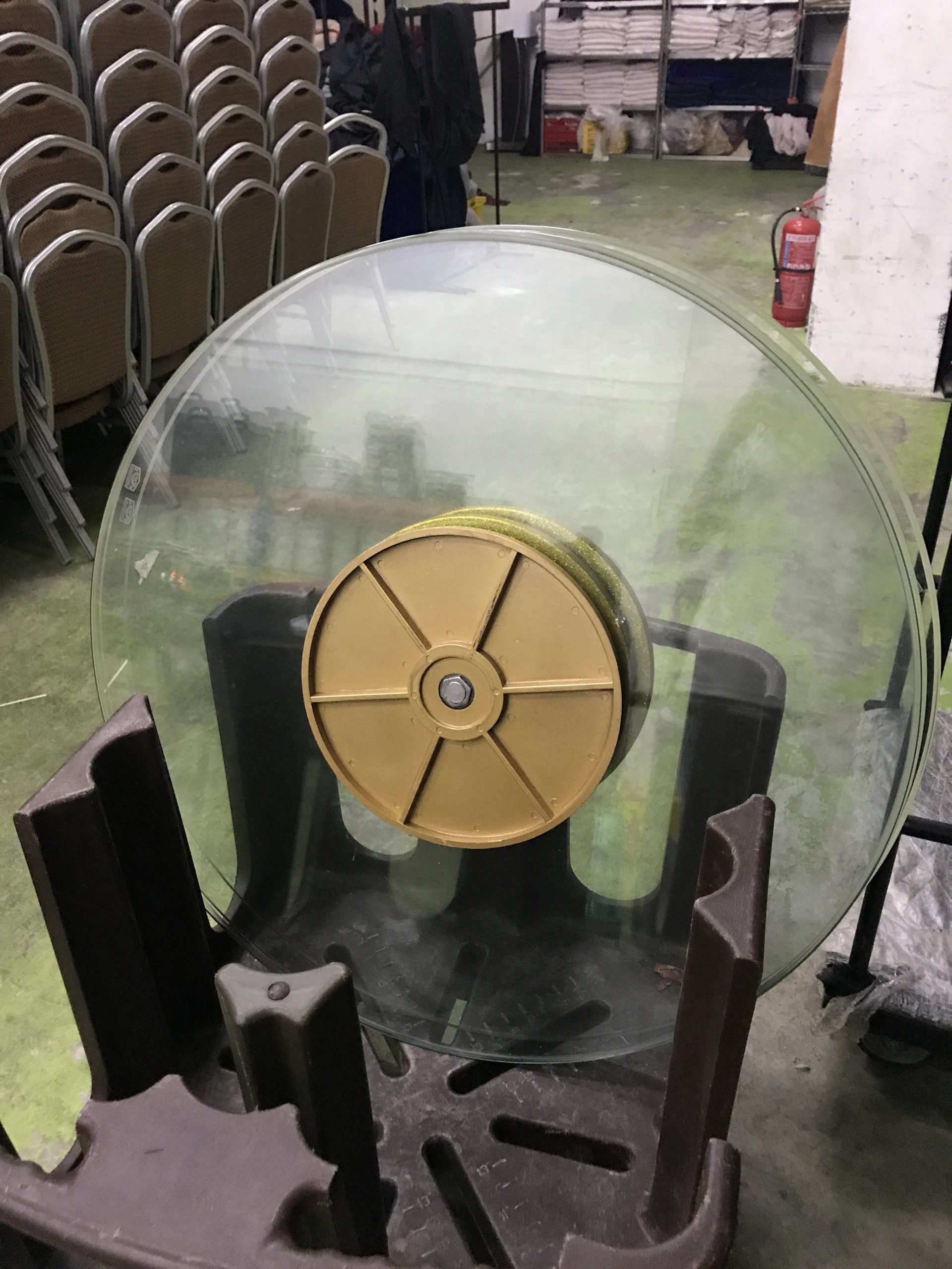 ROTATING TABLE TOP GLASS - Green Project Trading Sdn. Bhd. (1377843-M)